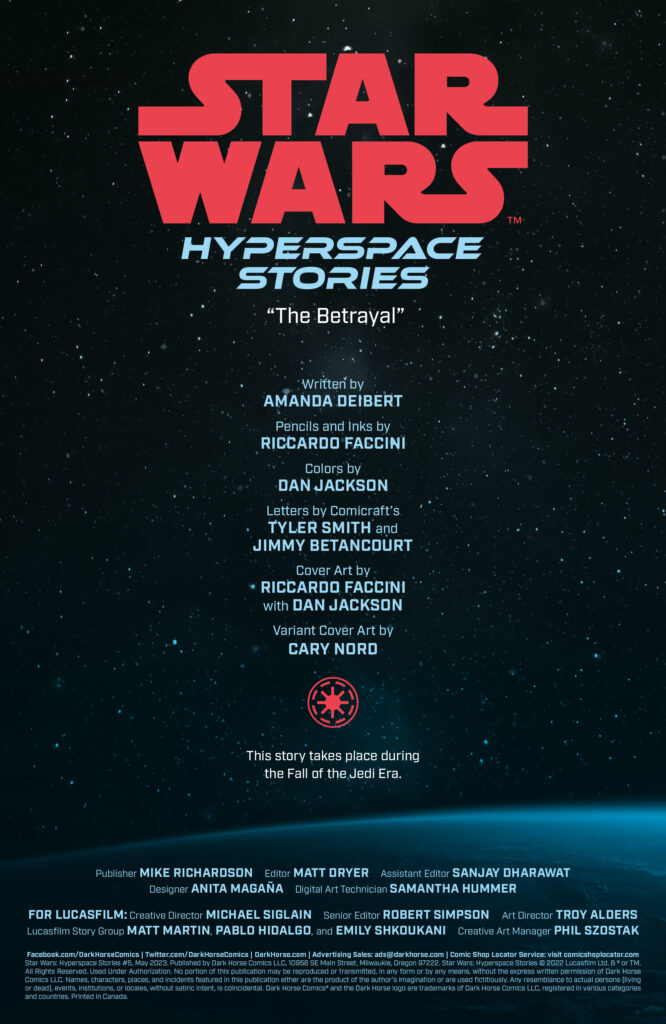 Star Wars Hyperspace Stories 005 2023