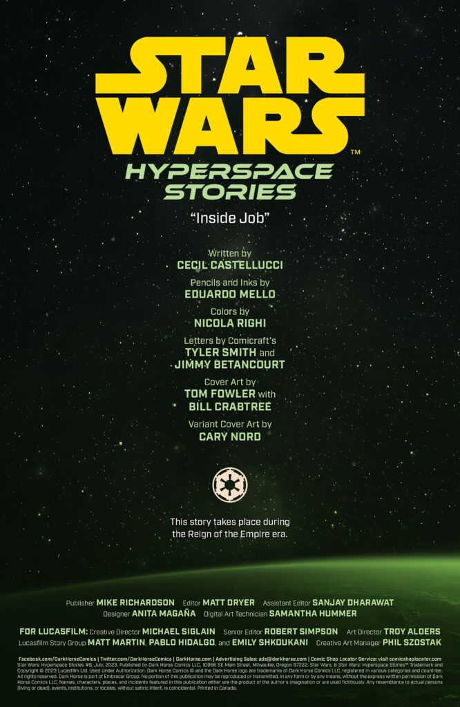 Star Wars - Hyperspace Stories 006 (2023)