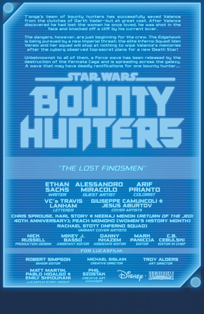 Star Wars Bounty Hunters 32 2023