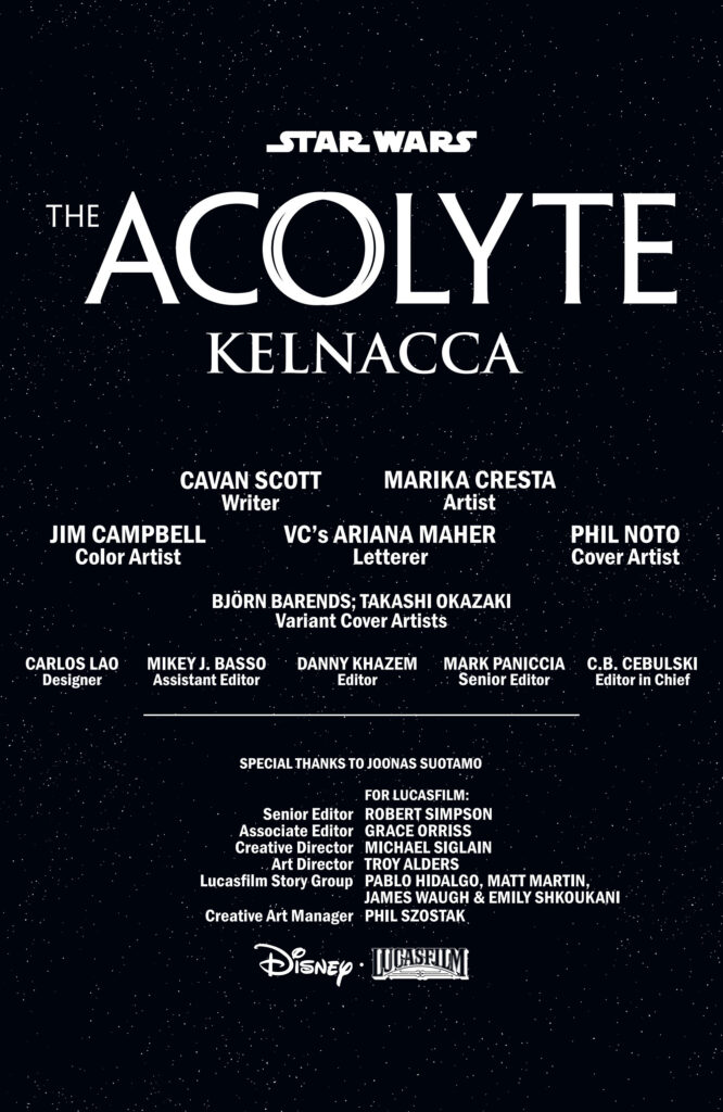 Star Wars - The Acolyte - Kelnacca 001 (2024)
