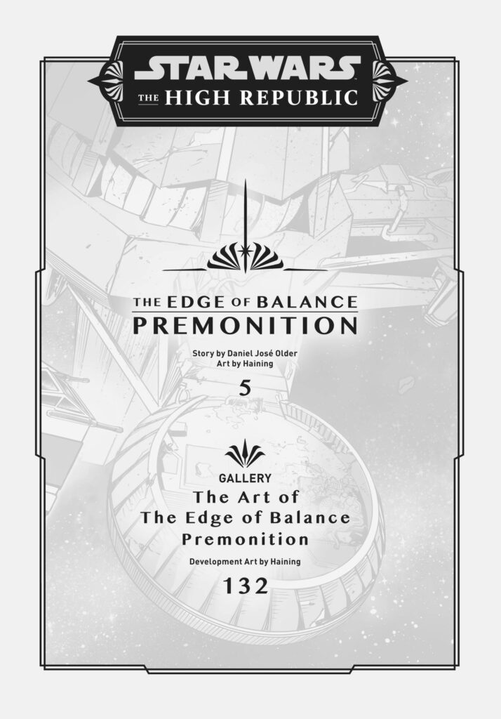 Star Wars - The High Republic - The Edge of Balance - Premonition (2025)
